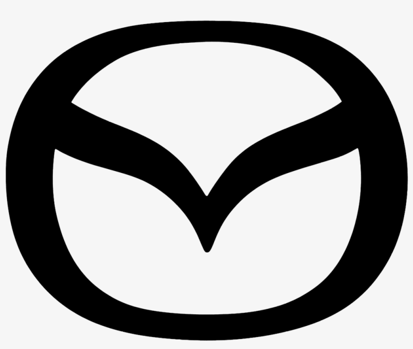 Mazda Logo Png File - Mazda Logo Black And White Transparent PNG ...