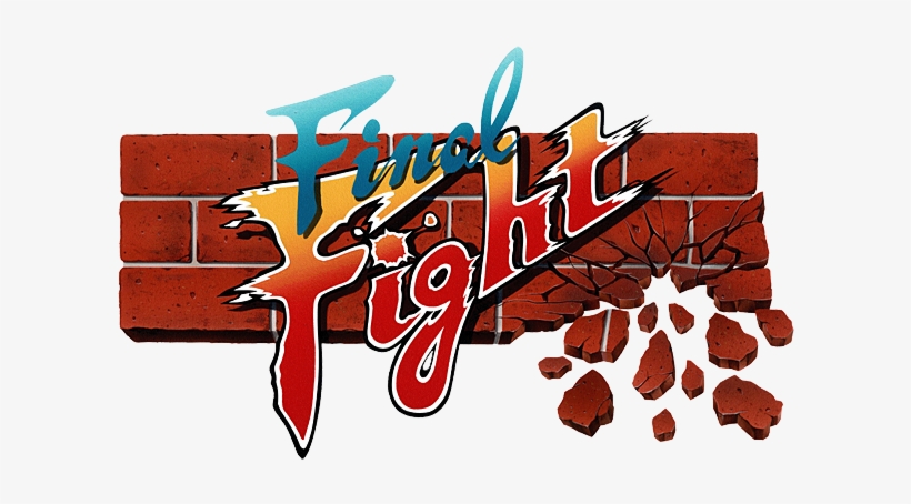Final Fight Logo - Final Fight Guy Logo Transparent PNG - 640x394 ...