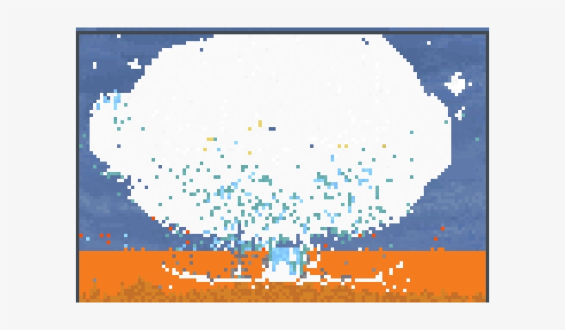 Atomic Bomb Pixel Art - Pixel Art Transparent PNG - 600x400 - Free ...