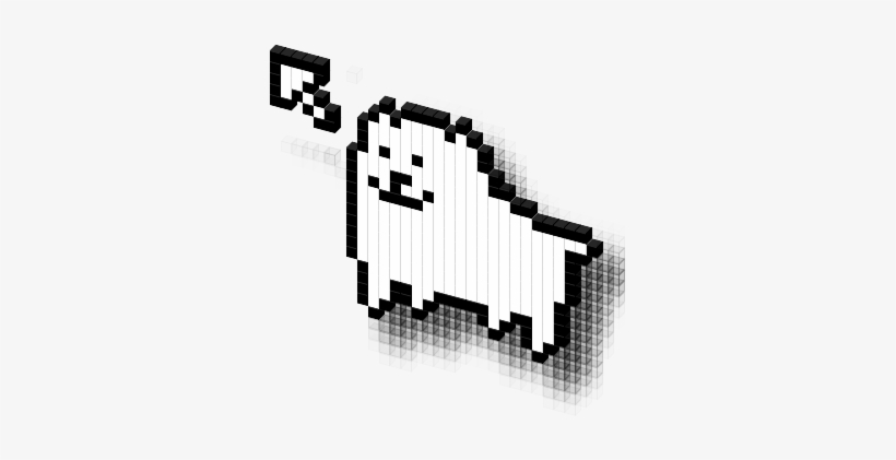 Undertale Dog Cursor Transparent PNG - 330x418 - Free Download on NicePNG