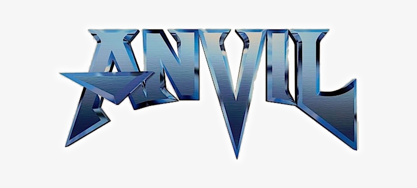 Anvil Logo - Anvil Band T Shirt Transparent PNG - 644x309 - Free ...