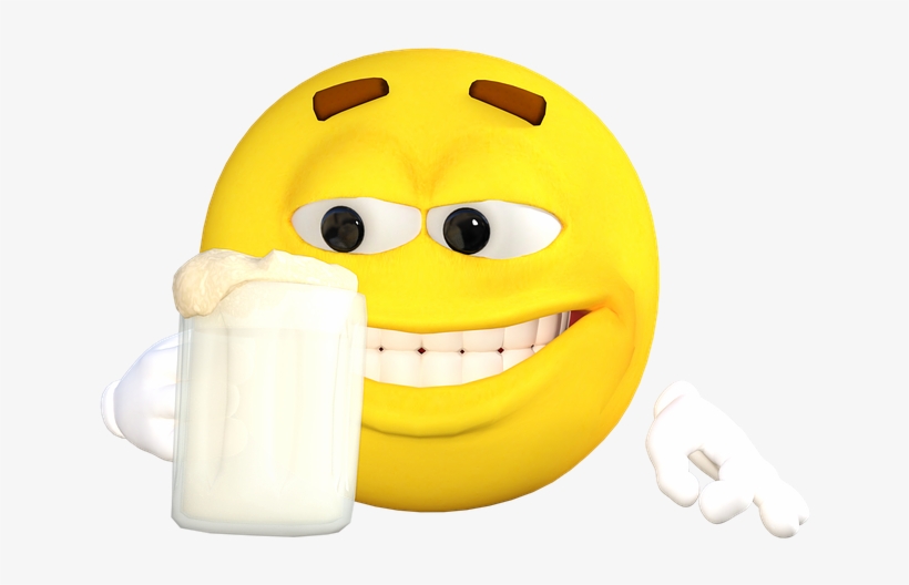 Emoticon Emoji Beer Cheers Drink Emoticon - Emoji Com Cerveja ...