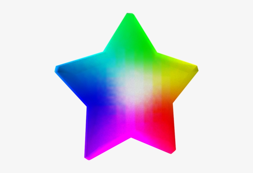 Download Zip Archive - Super Mario Rainbow Star Transparent PNG ...