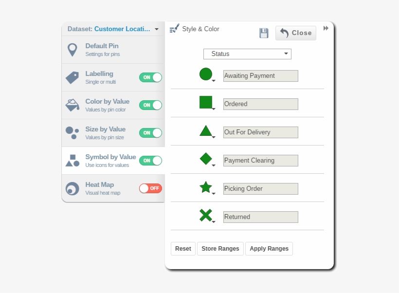 Differentiate Different Values With A Variety Of Symbols - Symbol ...