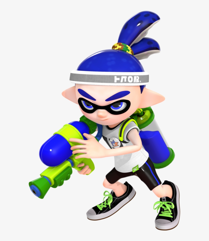 Inkling Boy Png - Inkling Boy Splatoon 1 Transparent PNG - 894x894 - Free Download on NicePNG