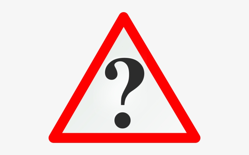 Download Question - Warning Triangle Transparent Png - HD Transparent ...