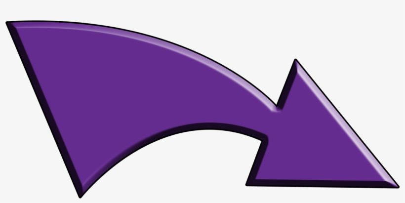 Big Purple Arrow Logo Graphic By Wyldfantasyx On Clipart - Purple Arrow ...