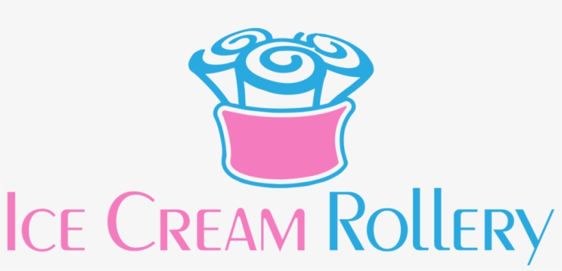 » Ice Cream Rollery - Rolled Ice Cream Logo Transparent PNG - 1200x600 ...