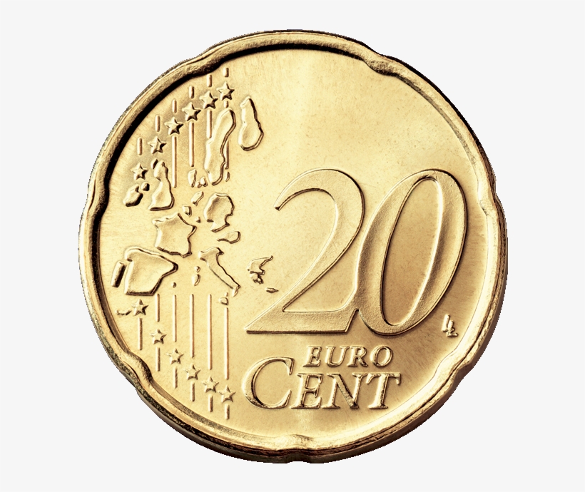 Euro Coin Png Image - Double Sided 50 Cent Euro Coin [50c Euro] Heads ...