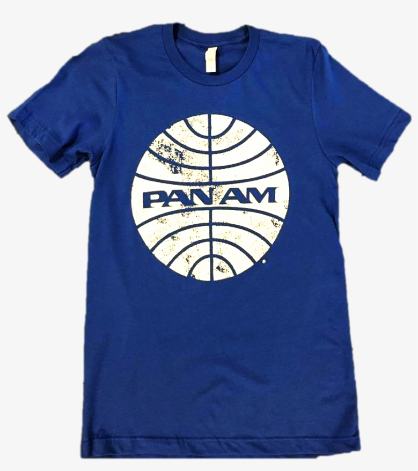 Vintage Pan Am Globe Logo T Shirt - Pan Am Bag Transparent PNG ...