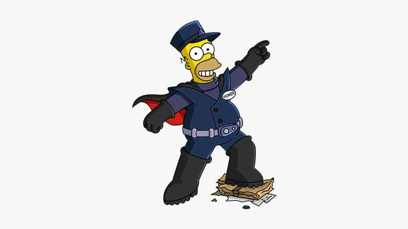 Conductor Homer Inventory - Homer Simpson Monorail Conductor ...