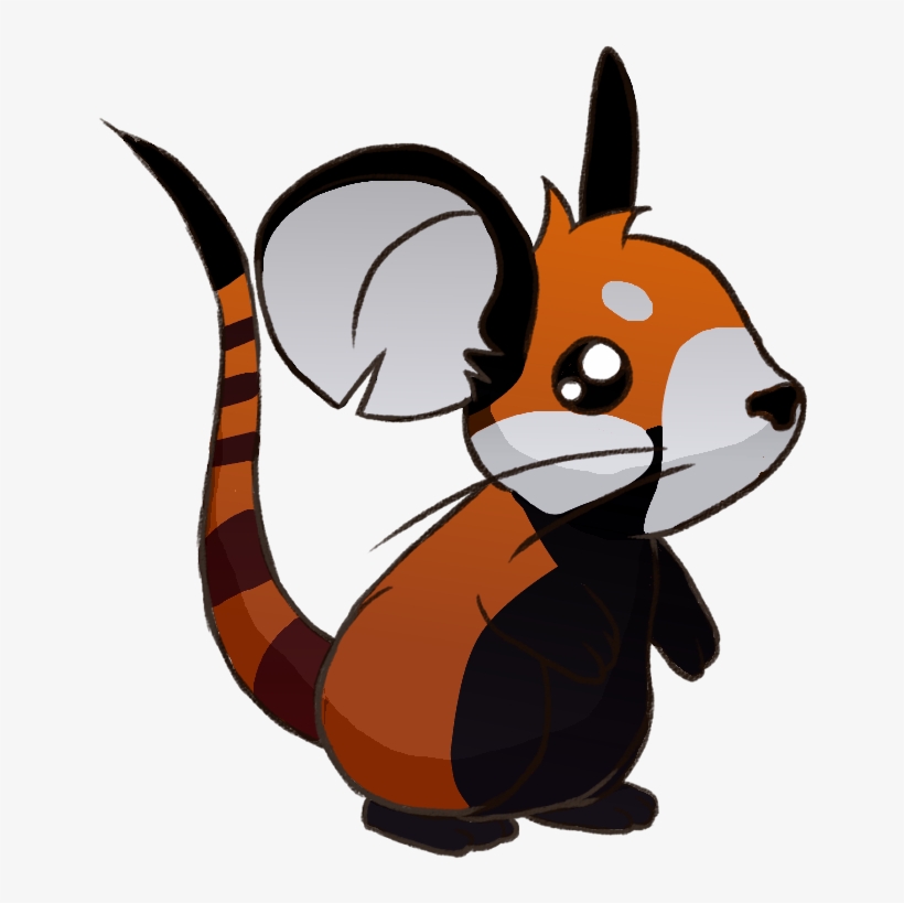 Drawn Red Panda Transformice - Transformice Red Panda Skin Transparent ...