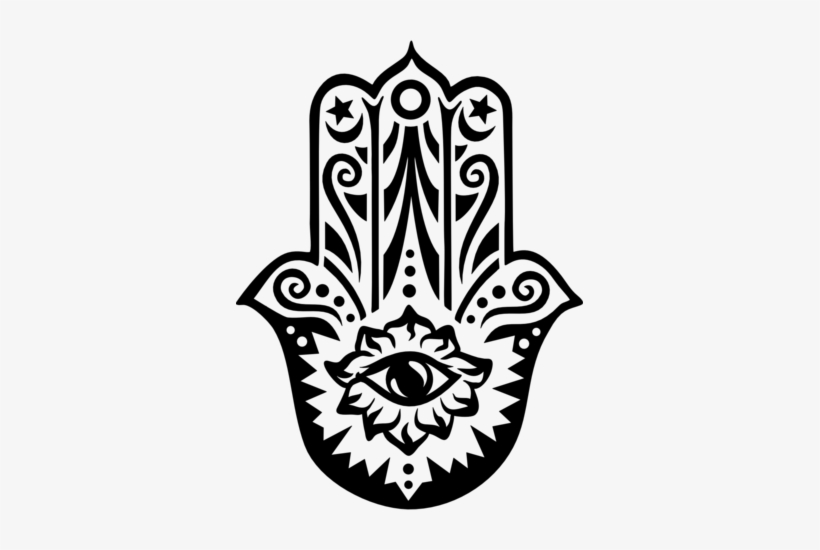 B, Arabic Esoteric Magic, And Hamsa Hand Fatima Image - Hand Of Fatima ...