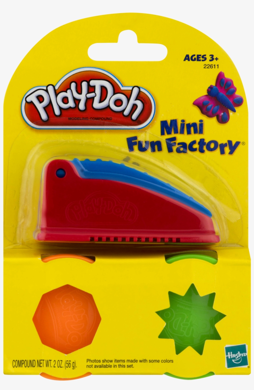Play-doh Mini Fun Factory Octogon And Star Tool With - Hasbro Play-doh ...