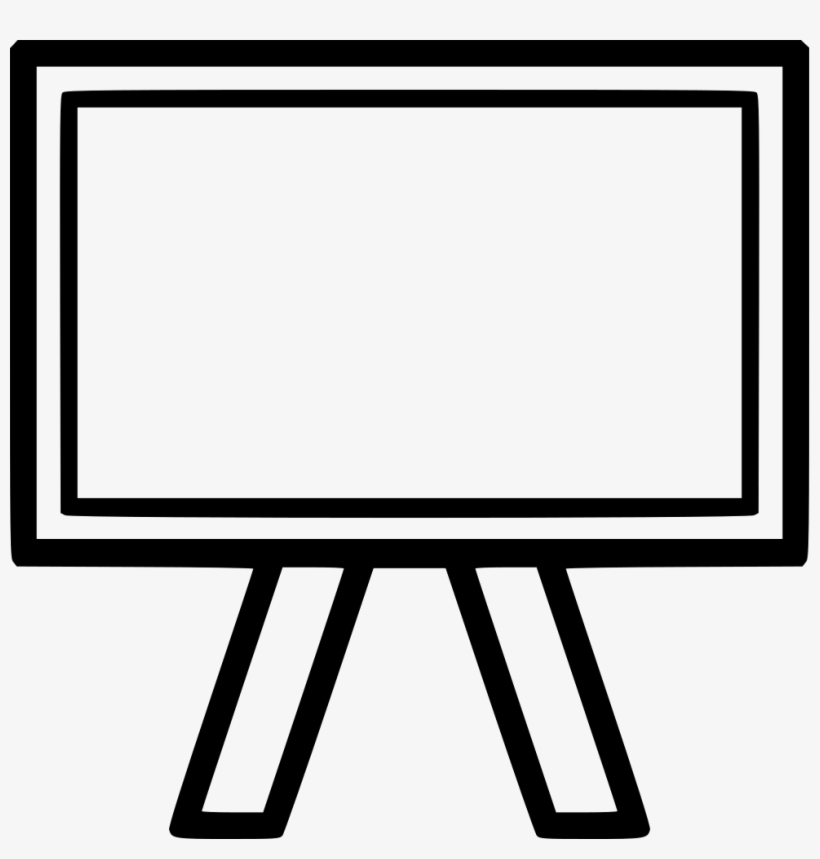 Blackboard Comments - Outline Picture Of Black Board Transparent PNG ...