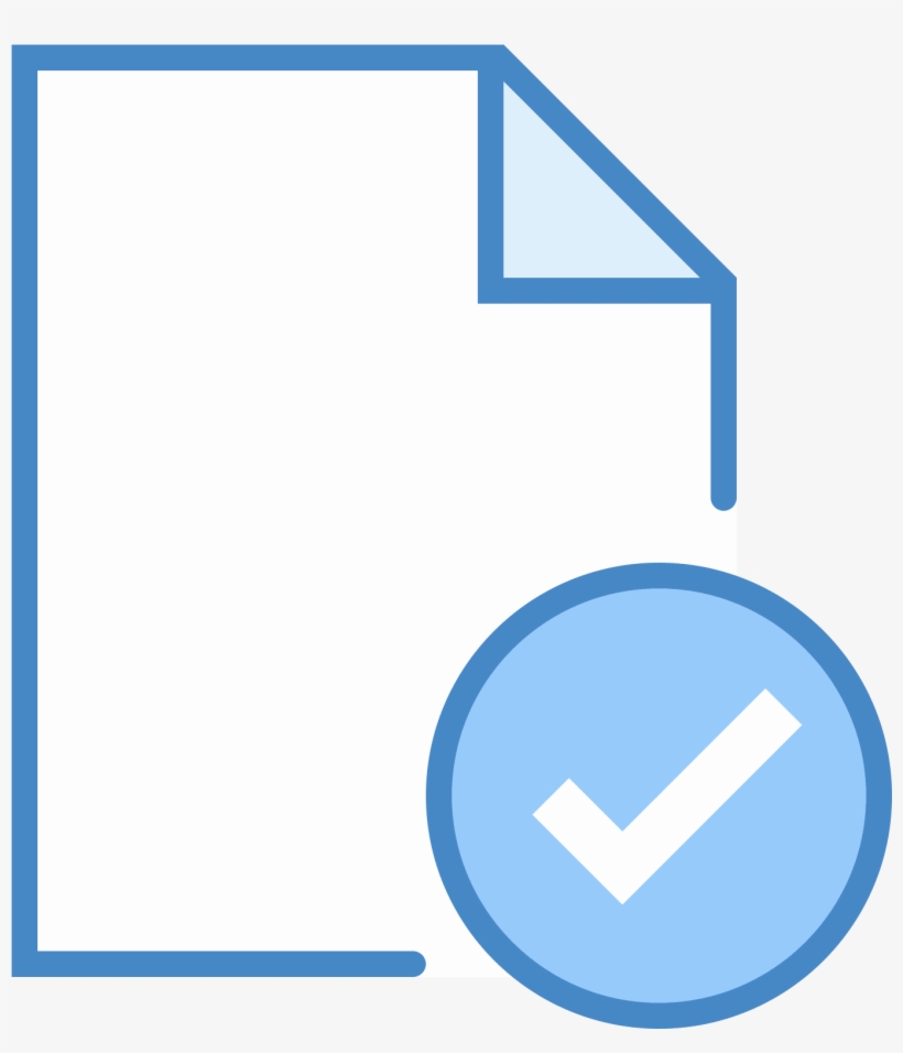 Check File Icon - View File Icons Transparent PNG - 1600x1600 - Free ...