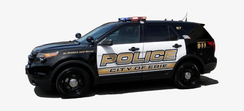 Police Cruiser - Erie Police Department Transparent PNG - 664x300 ...