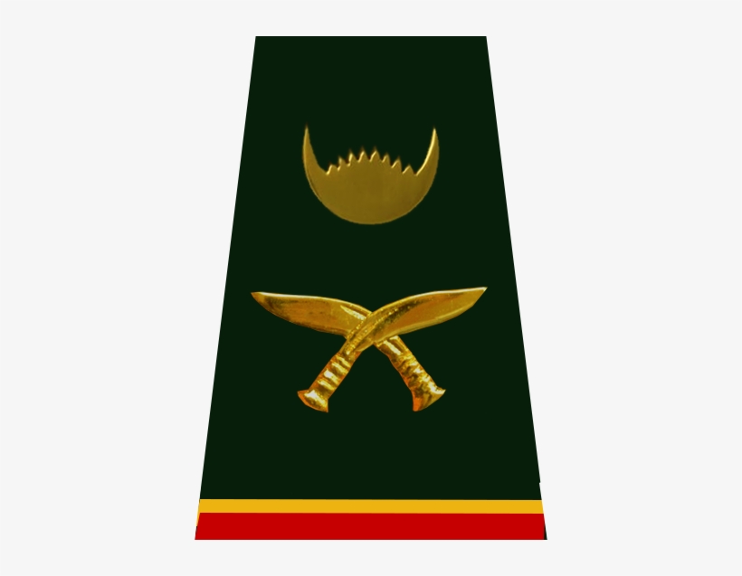 Honourable Lieutenant - Nepal Army Rank Logo Transparent PNG - 390x557 ...