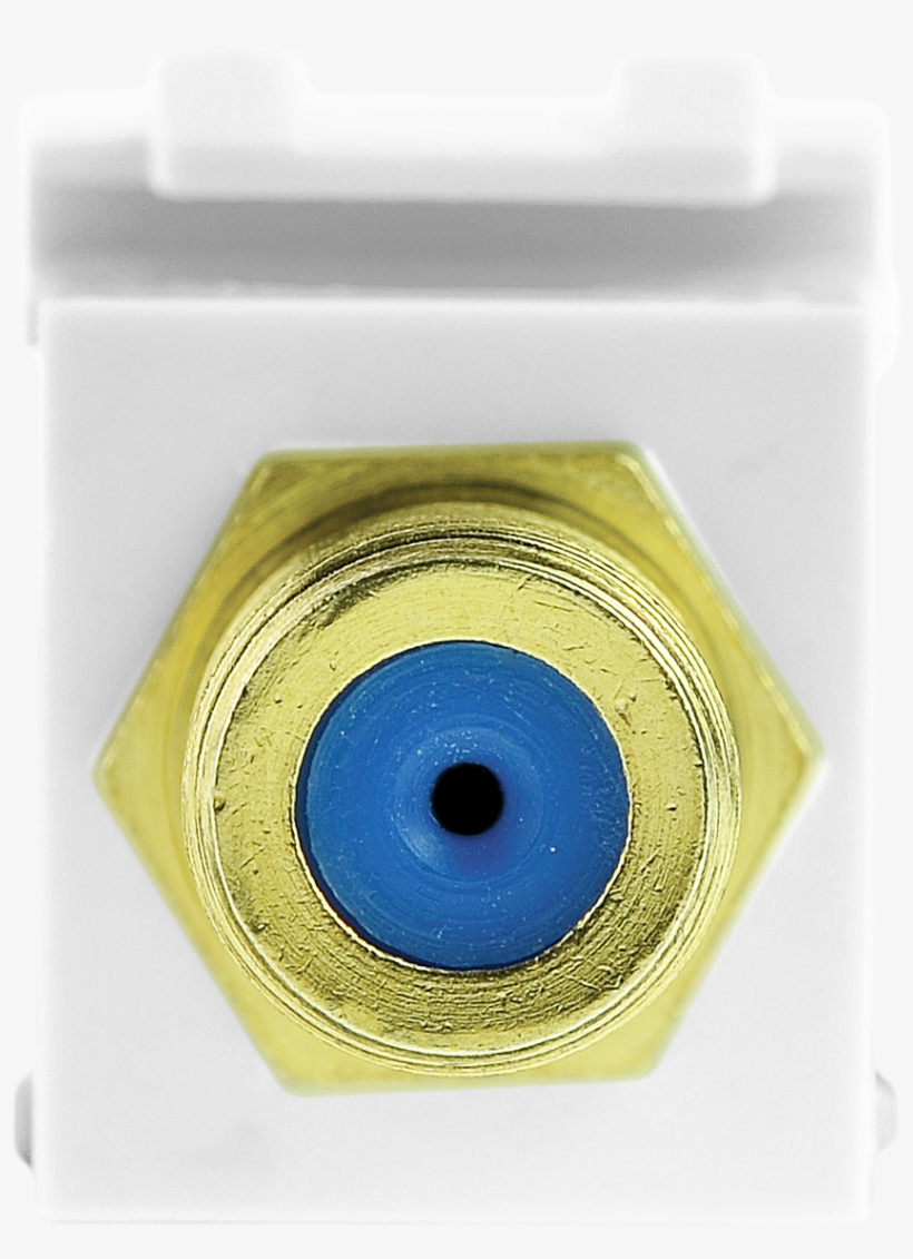 Coaxial Keystone Jack Gold Plated Rg6 Insert For Keystone - Tape ...