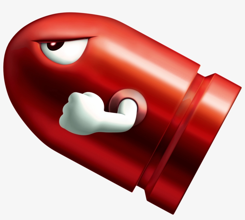 Mario Missile Png - Cannone Super Mario Bros Wii Transparent PNG ...