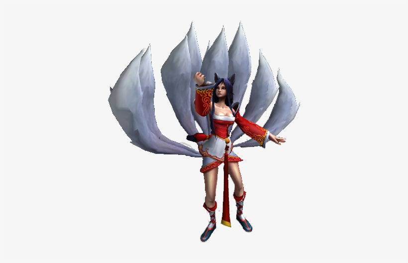 07, August 7, 2013 - Lol Ahri In Game Transparent PNG - 426x469 - Free ...