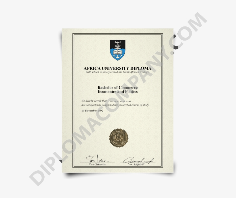 Diploma University Of South Africa