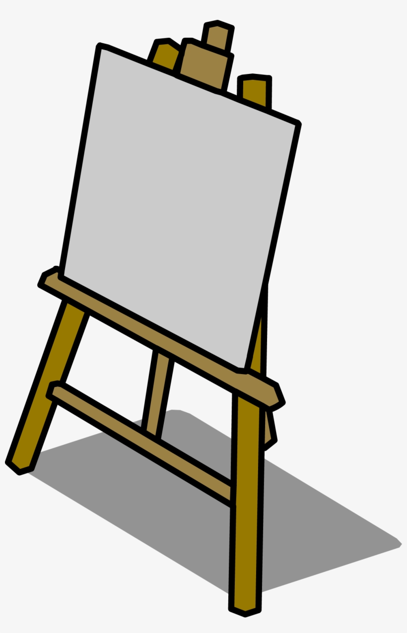 Easel Sprite 003 - Caballete Animado Png Transparent PNG - 1415x2133 ...