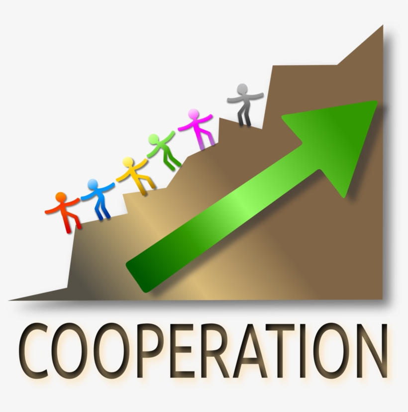 Cooperation Drawing Competition Can Stock Photo - Symbol For ...