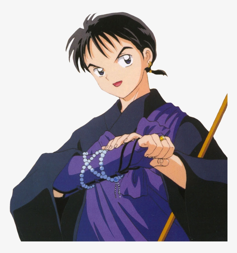 Miroku - Inuyasha Ani-manga, Vol. 6 Transparent PNG - 770x836 - Free ...