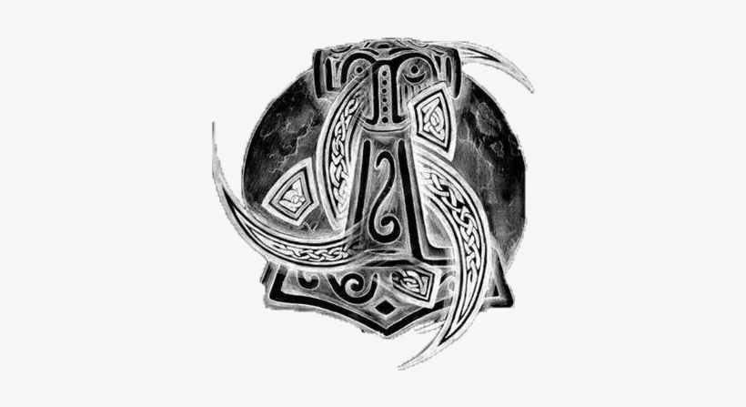 Download Mjolnir - Illustration - HD Transparent PNG - NicePNG.com