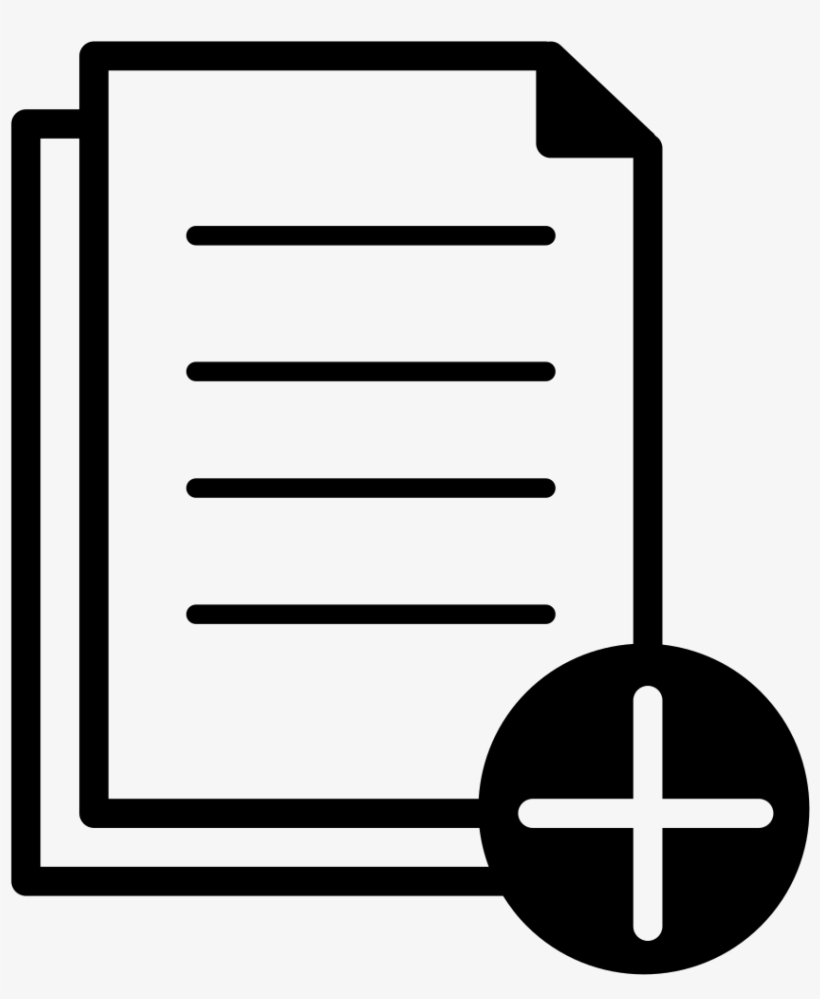 Add Document Icon - Add File Icon Png Transparent PNG - 1024x1024 ...