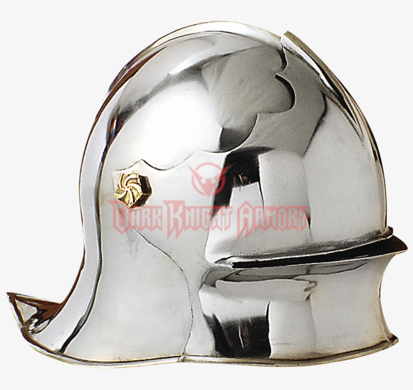 North Italian Sallet Helmet - Eye Slit Medieval Helmet Transparent PNG ...
