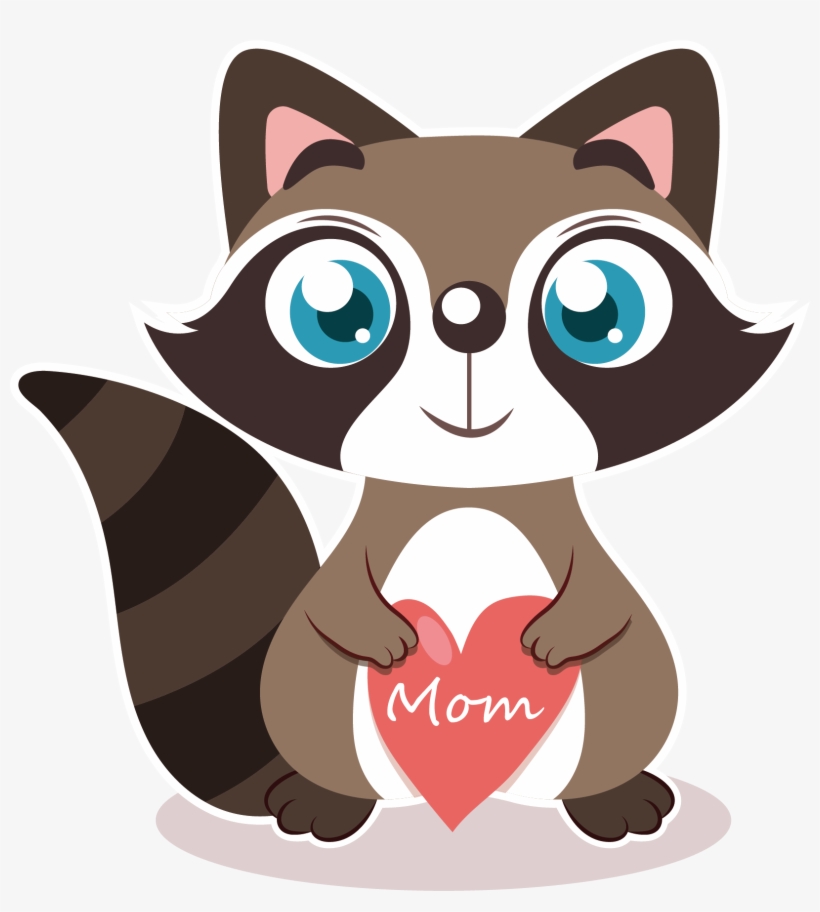 Raccoon Vector Copyright Free - Raccoon Transparent PNG - 1619x1723 ...