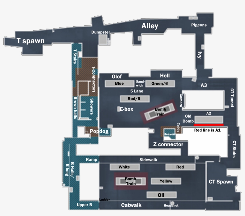 Tips & Guidescouldn't Find An Updated Map Of Train - Csgo Train ...