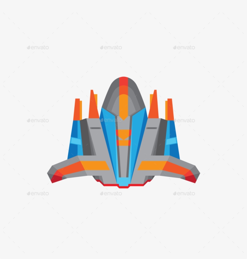 2d Spaceship Png