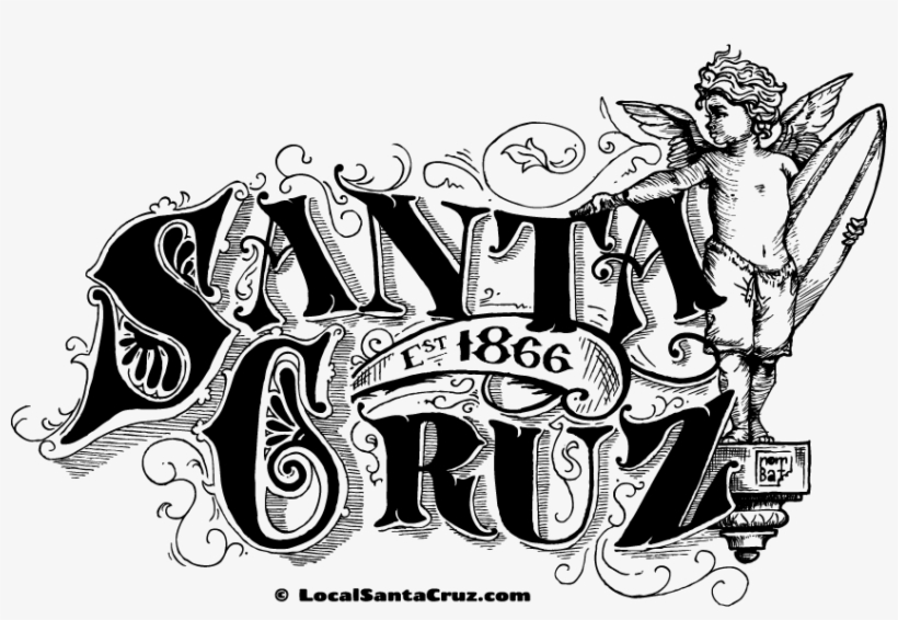 Santa Cruz - Santa Cruz Victorian Art Transparent PNG - 845x543 - Free ...