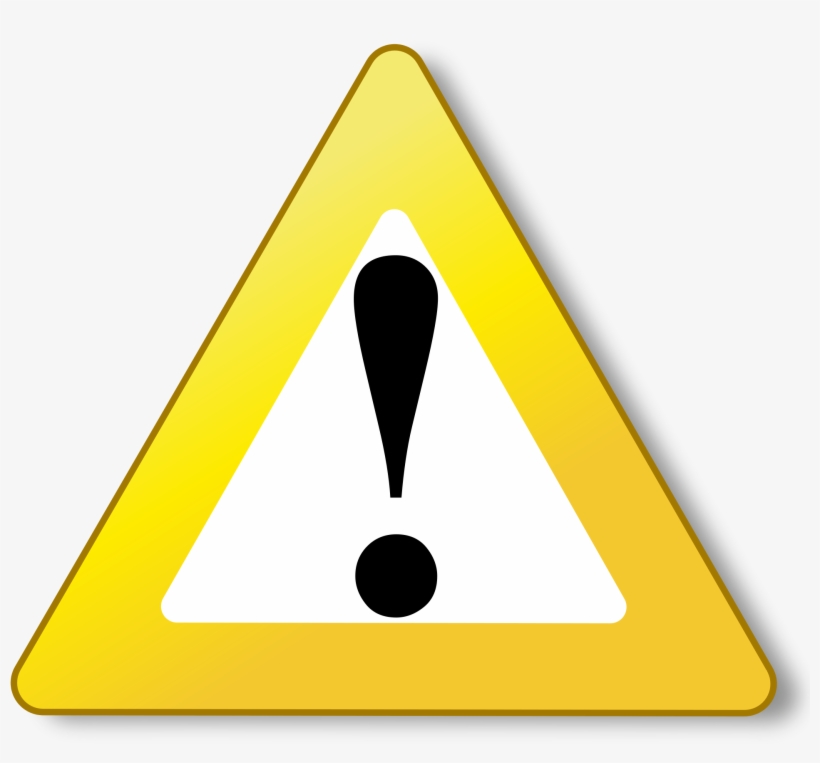 Warning Moderate - Warning Yellow Transparent PNG - 2000x2000 - Free ...