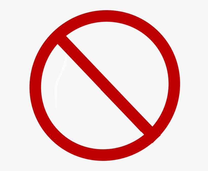 Download Transparent Red No Circle Clip Art At Clker - Peace Sign - HD ...