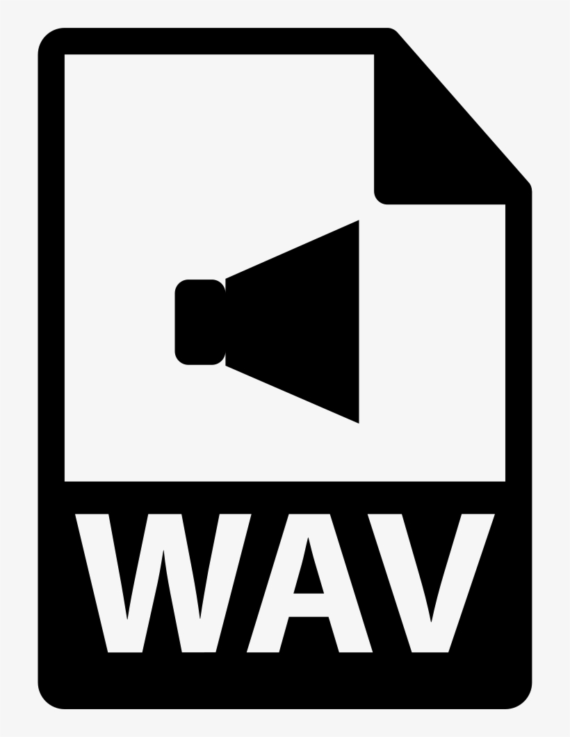 Png Royalty Free Library Transparent Wave File - Formato De Audio Wav ...