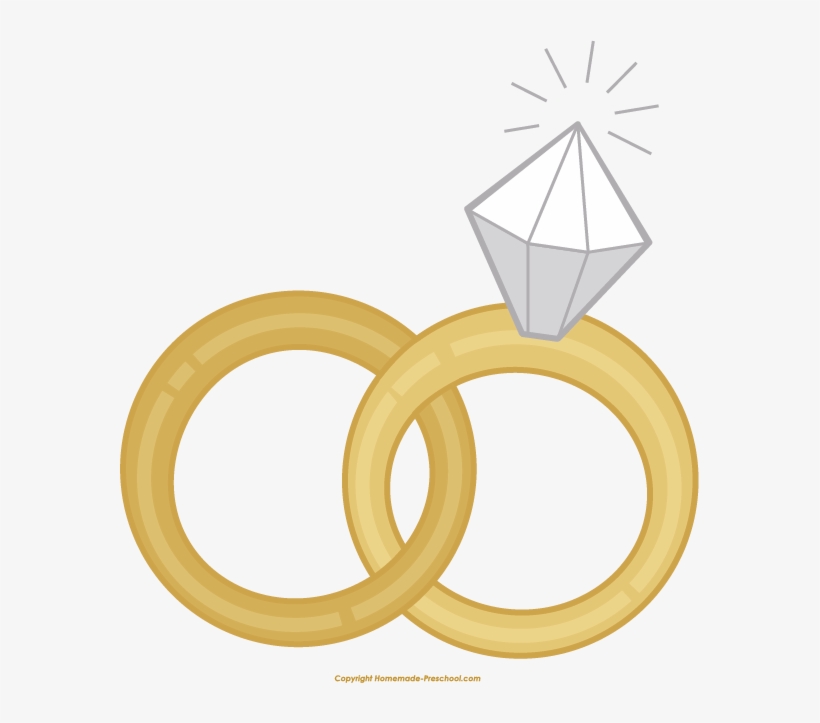 Wedding Rings Clipart Png - Clip Art Transparent PNG - 579x643 - Free ...