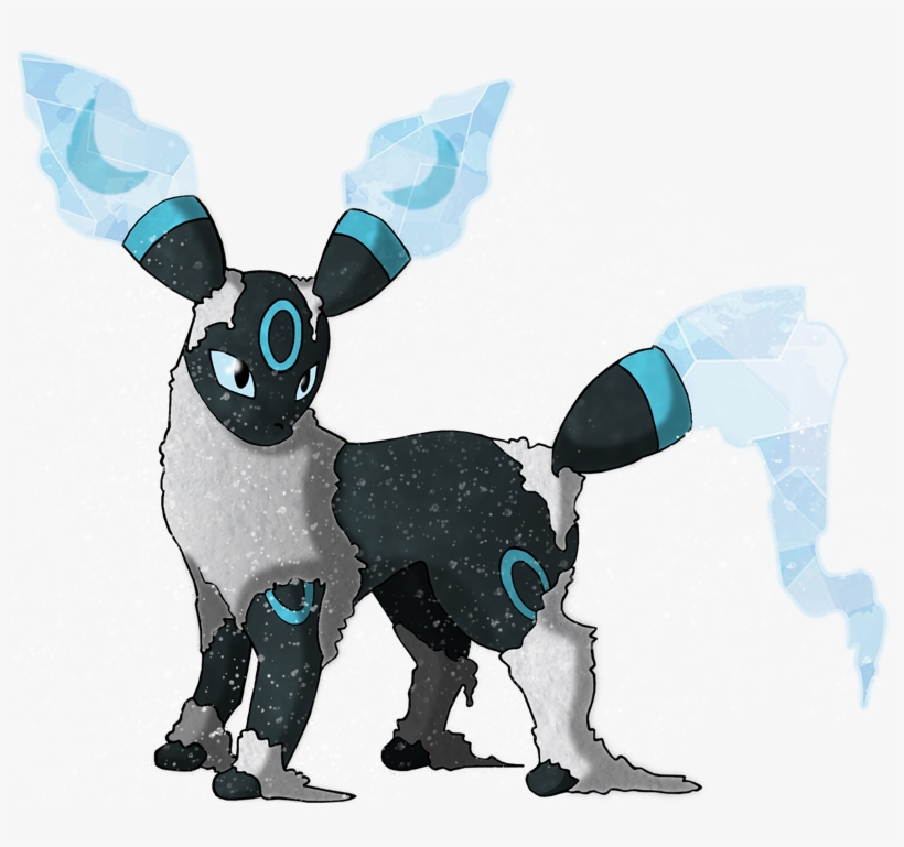Umbreon Frozen Pokédex - Alola Umbreon Transparent PNG - 800x689 - Free ...