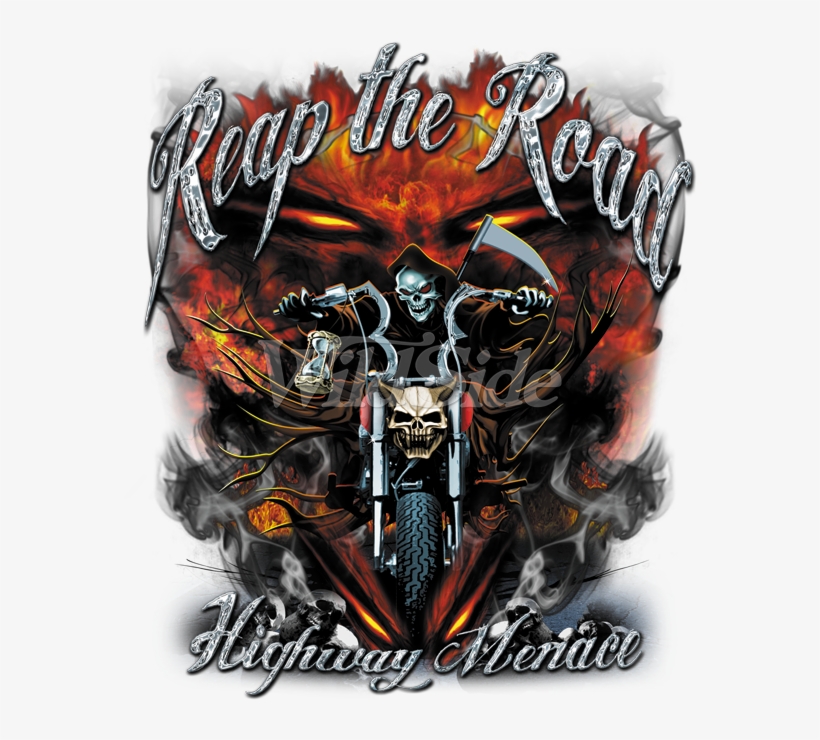 Reap The Road - Reap The Road Highway Menace Grim Reaper Skull ...