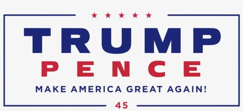 Trump Pence Logo Font Transparent PNG - 1028x415 - Free Download on NicePNG