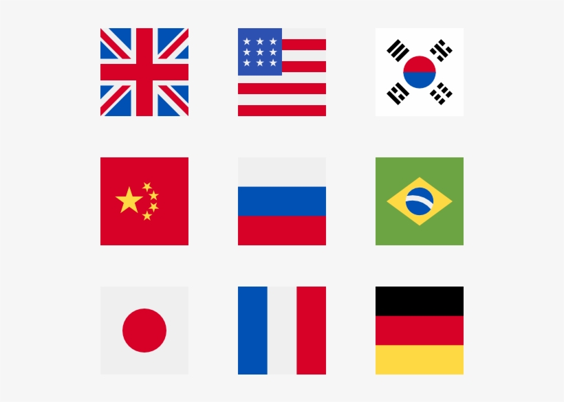 Download Square Country Simple Flags - .org - HD Transparent PNG ...
