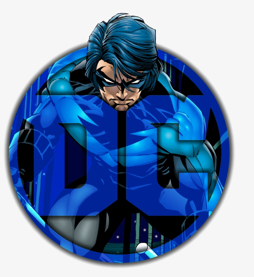 Dc Nightwing Logo By Thestrangeeli - Nightwing Vol. 2 #1 Vf Transparent ...
