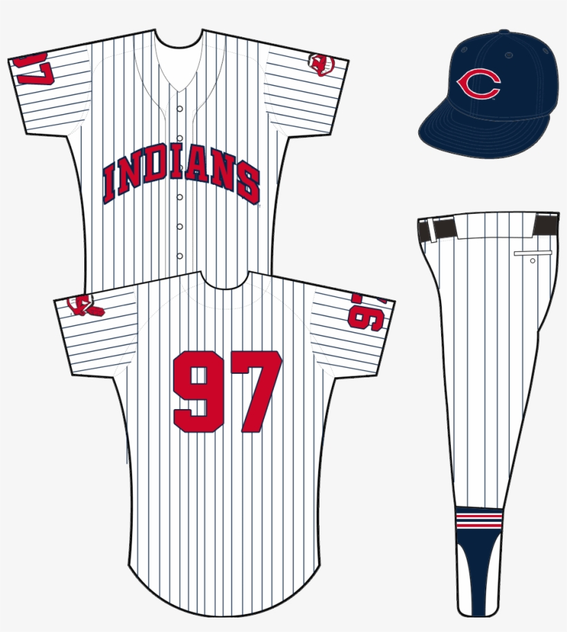 Cleveland Indians Home Uniform - White Sox 1959 Uniforms Transparent ...