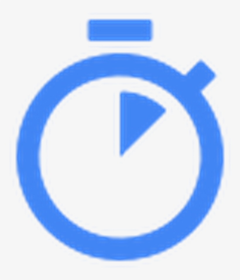 Stopwatch Icon Blue - Icon Transparent PNG - 1000x1000 - Free Download ...