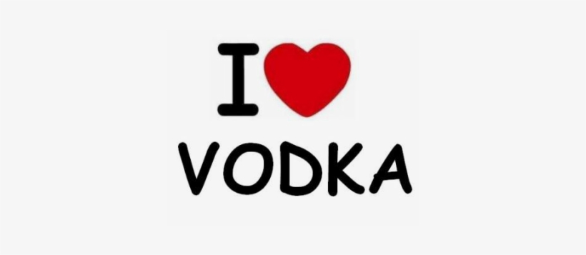 I Love Vodka - Love Stuart Transparent PNG - 400x400 - Free Download on ...