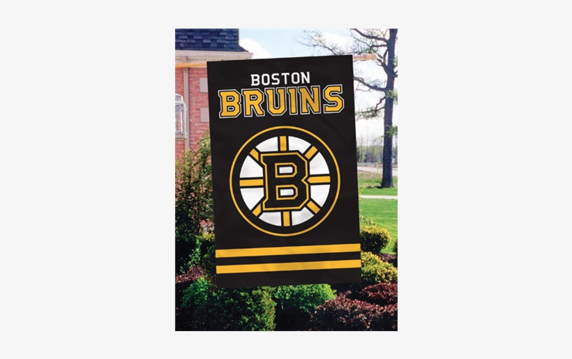 Boston Bruins Applique Banner Flag - Boston Bruins Transparent PNG ...