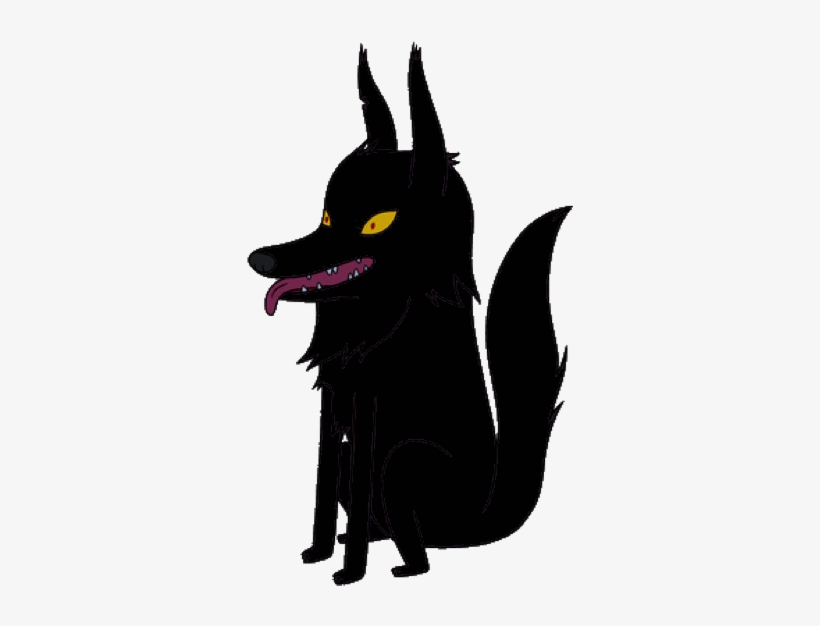 Male Dark Wolf - Adventure Time Wolf Png Transparent PNG - 916x569 ...